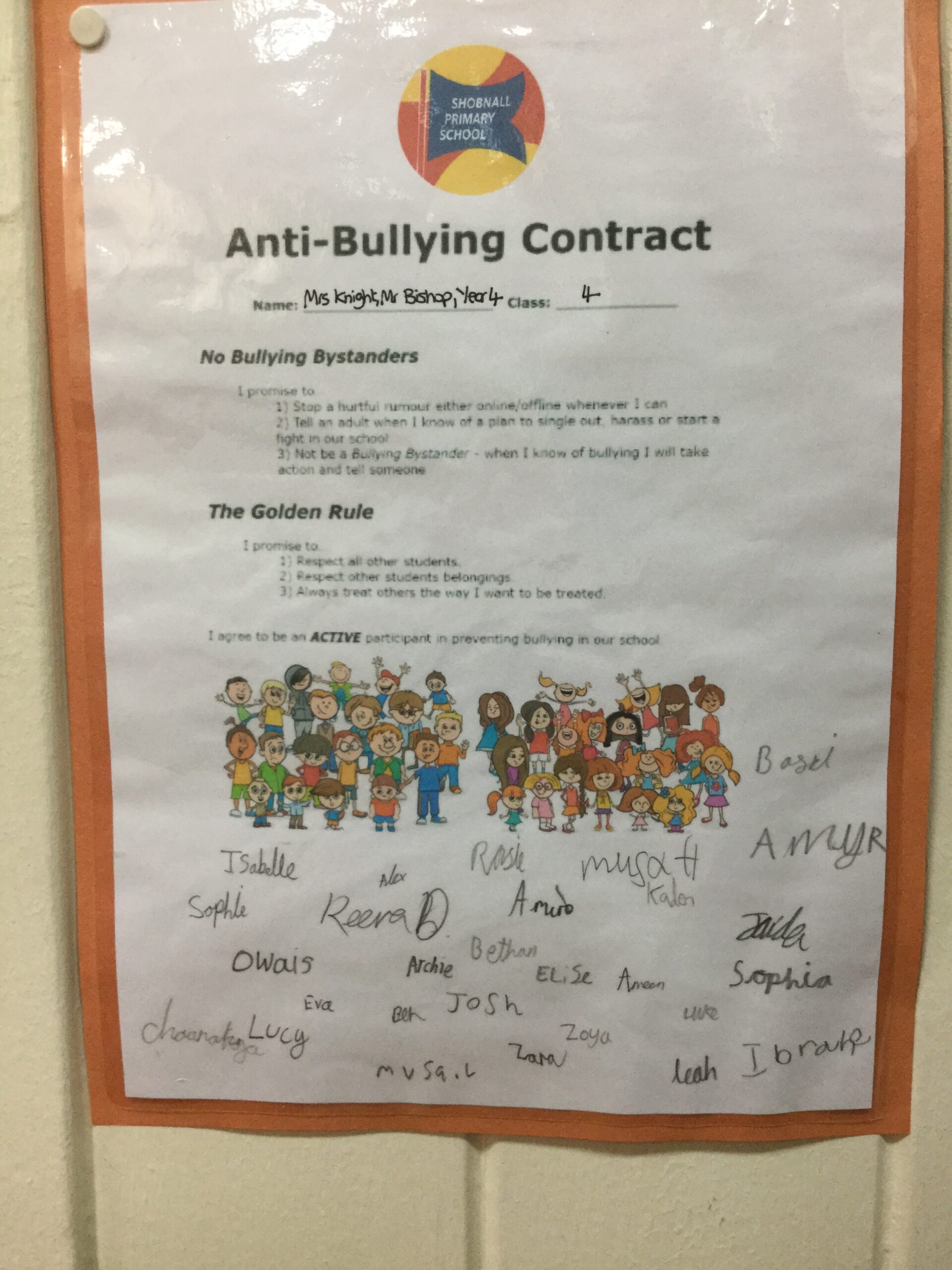 Anti-Bullying Ambassadors – Shobnall Primary School